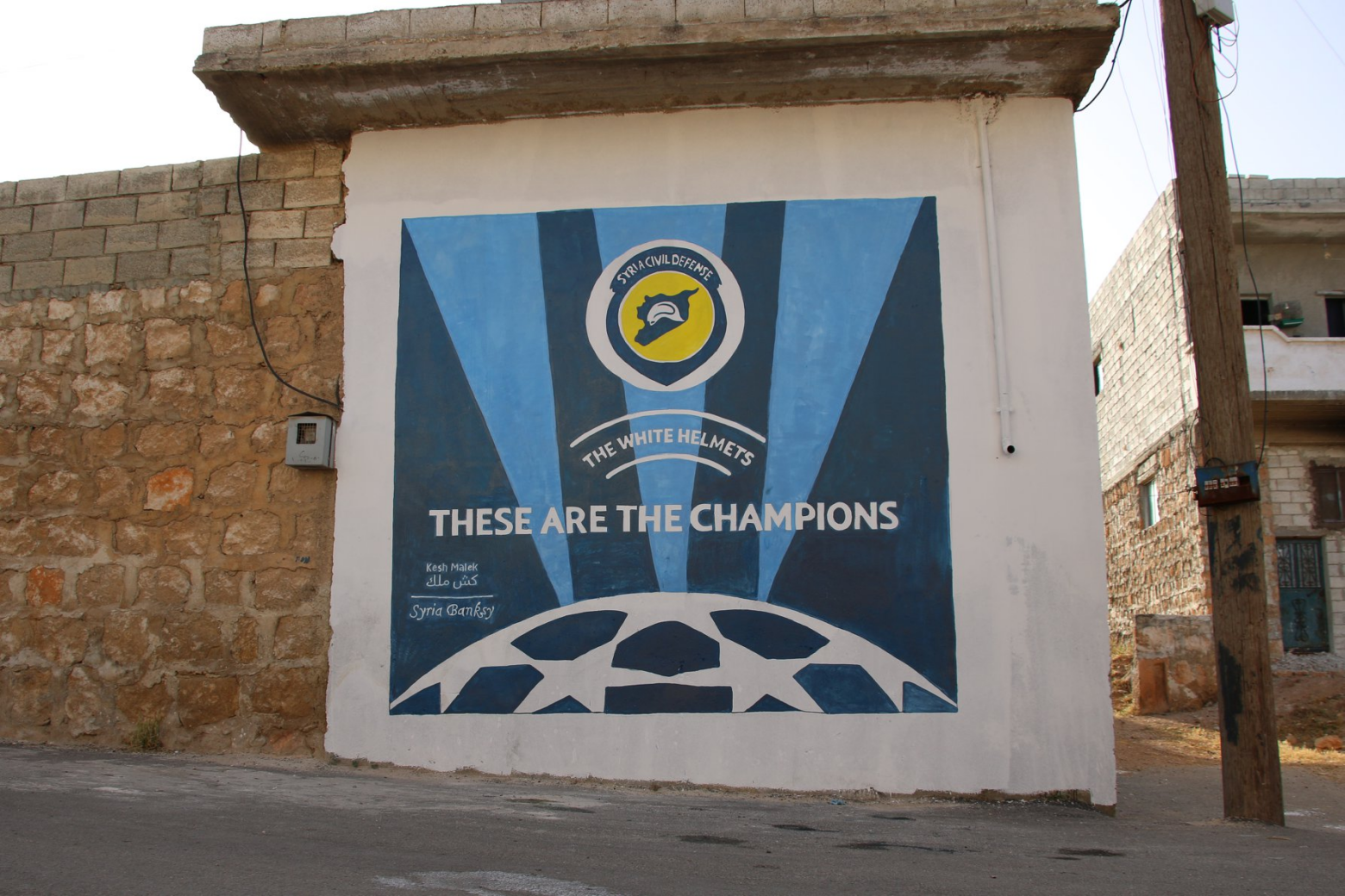 This Syrian Refugee Graffiti Artist Has a Message for the World ...